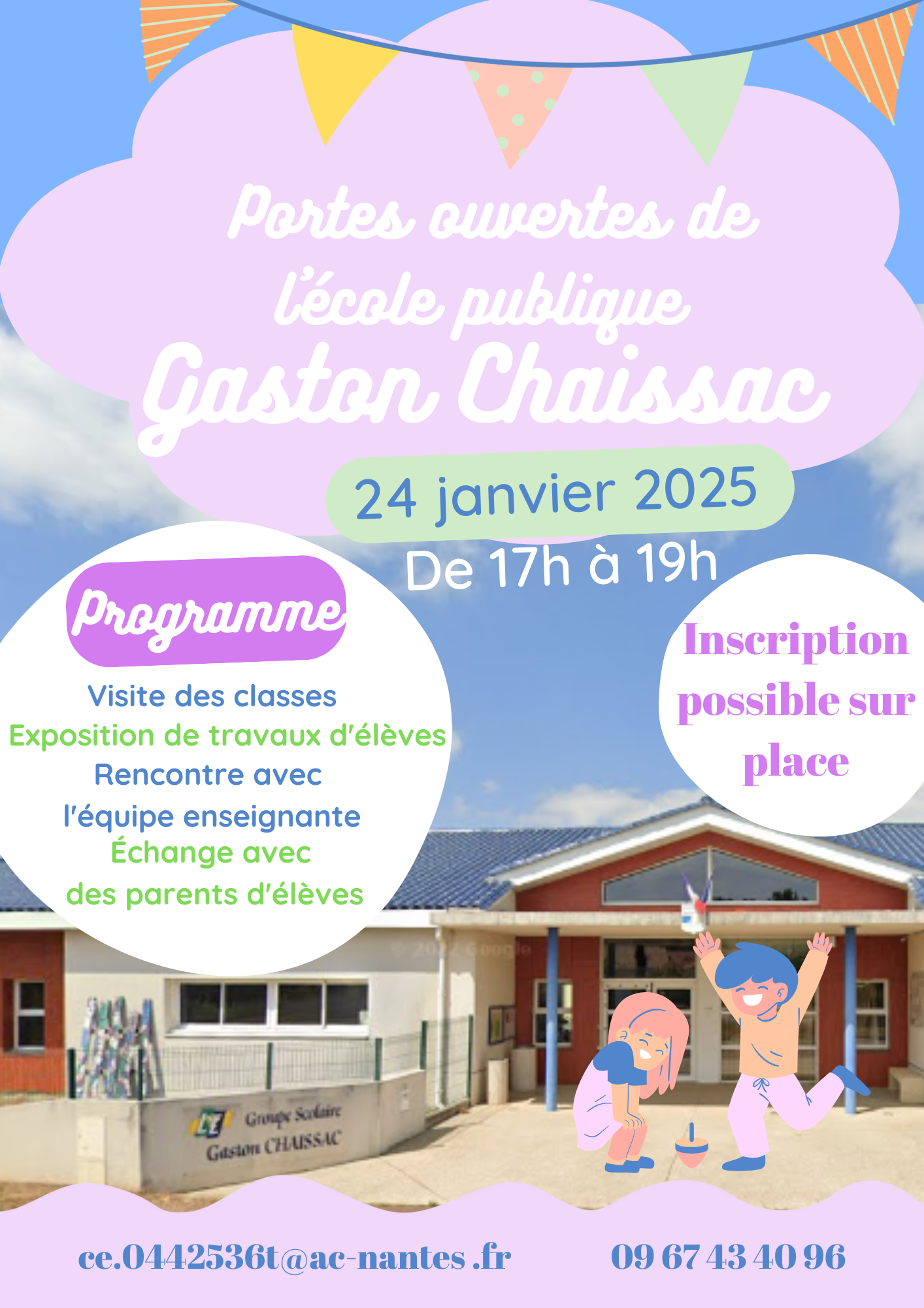 Ecole Primaire Publique Gaston Chaissac – LA LIMOUZINIERE » Portes ...